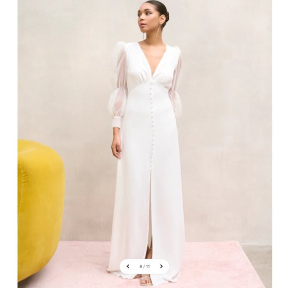 Lady Pipa | Dresses | Lady Pipa White Narciso Dress In Xs | Poshmark